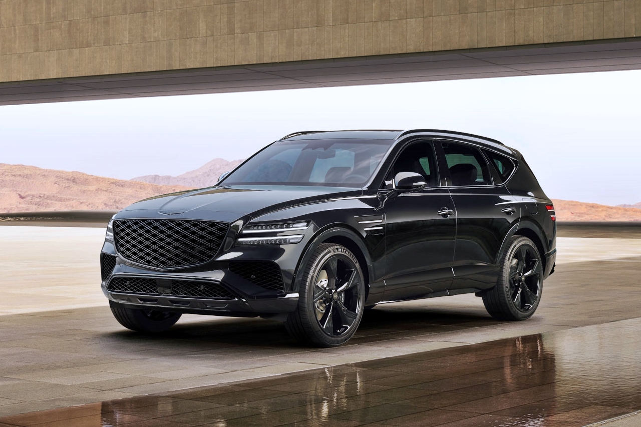 제네시스, 더욱 고급스러워진 럭셔리 대형 SUV ‘GV80 블랙·GV80 쿠페 블랙’ 공개
