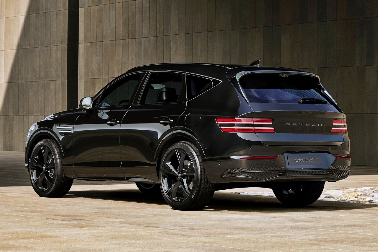 제네시스, 더욱 고급스러워진 럭셔리 대형 SUV ‘GV80 블랙·GV80 쿠페 블랙’ 공개