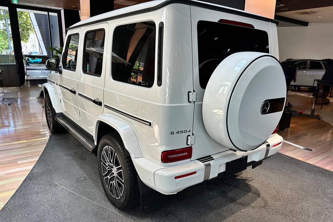 벤츠, G클래스 부분변경 '더 뉴 G450d' 출시…가격은 1억8500만원