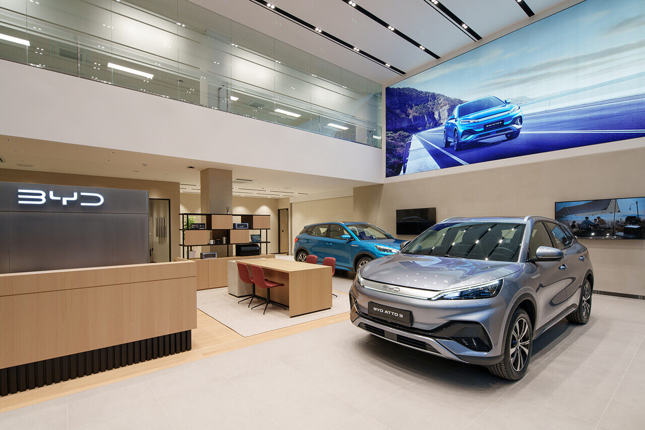 “현대차 긴장해야겠네”…BYD 국내 첫 번째 전시장 오픈