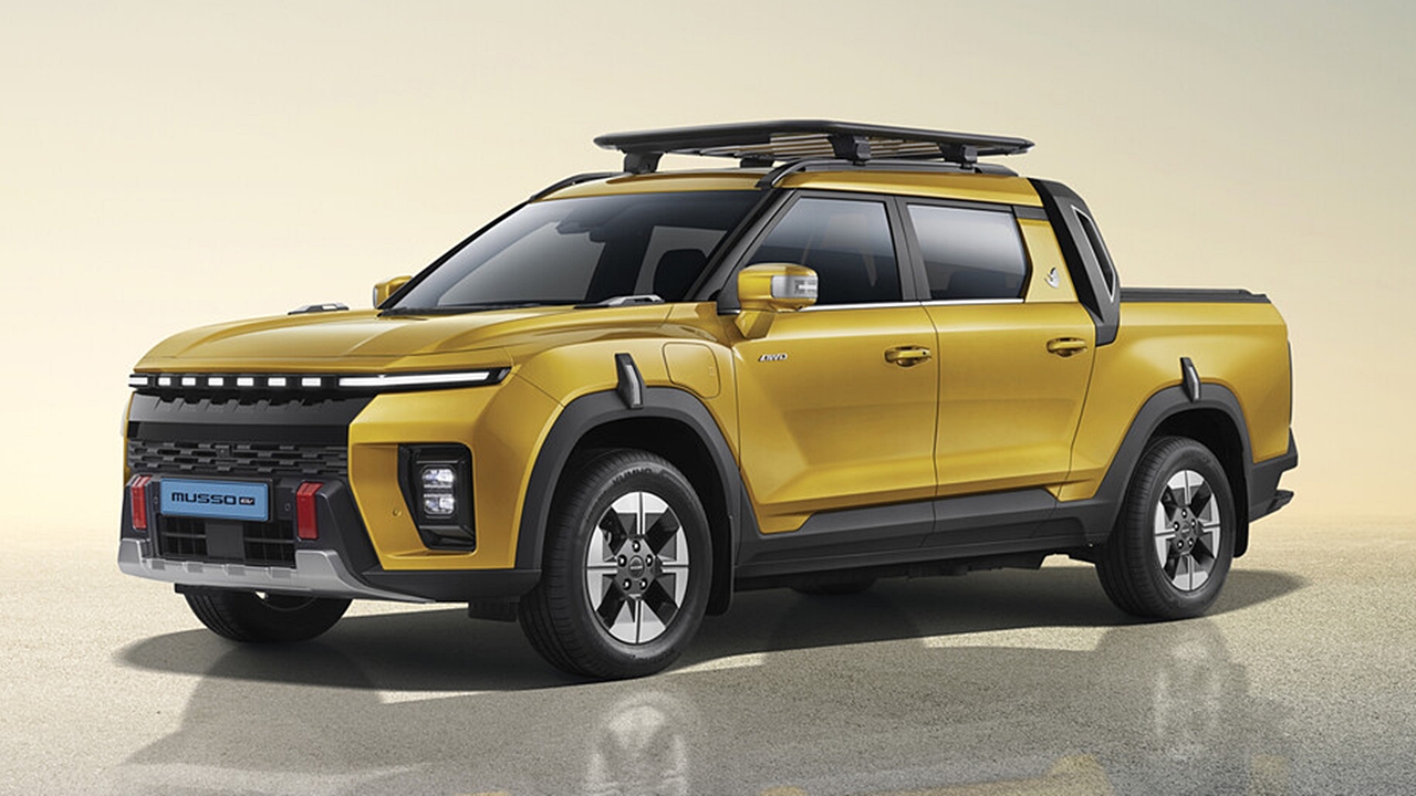 KGM, 전기 픽업 ‘무쏘 EV’ 가격 확정…“실구매가 3000만원대”