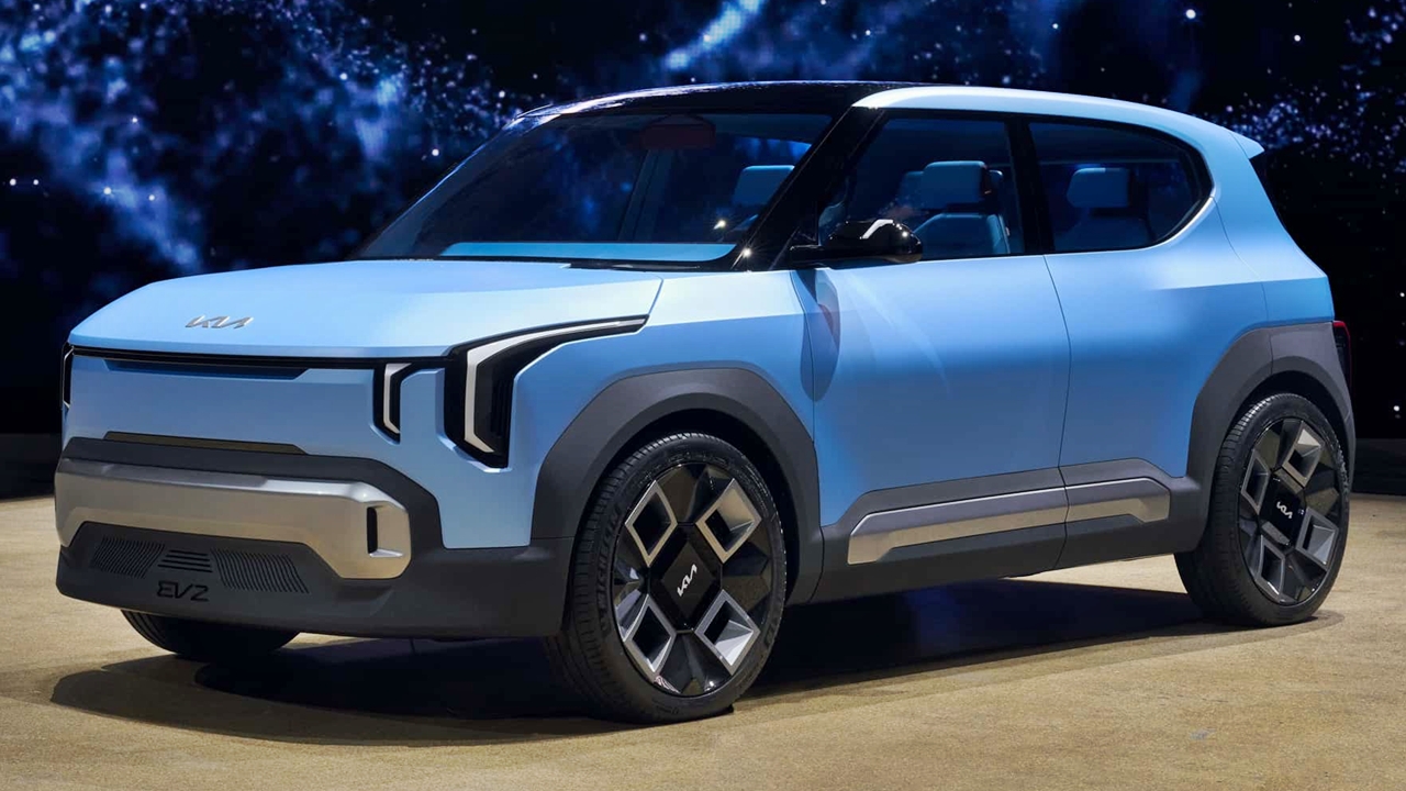 “다재다능 컴팩트 SUV”…기아, 전기차 대중화 이끌 ‘EV2’ 미리보기