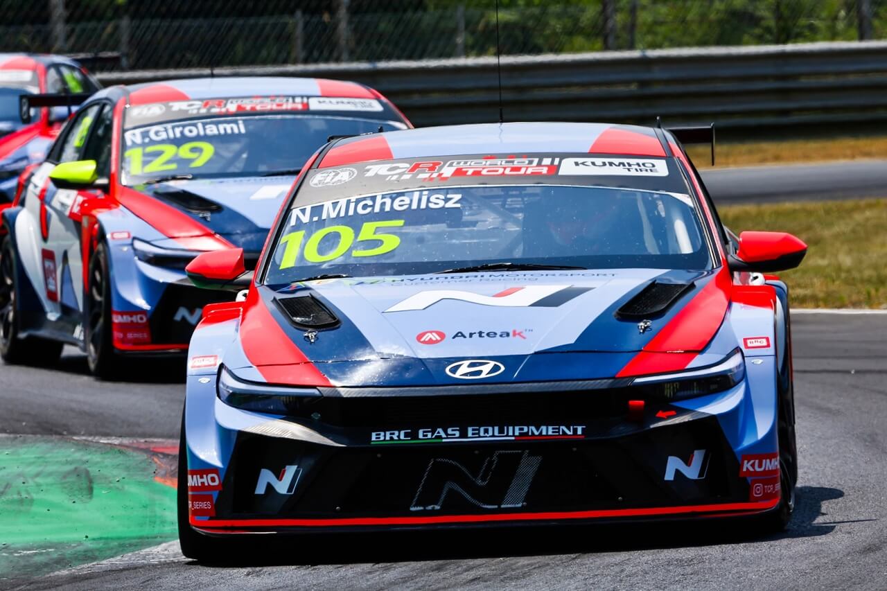 현대차 '더 뉴 아반떼 N TCR', 2025 TCR 월드투어 3라운드 우승